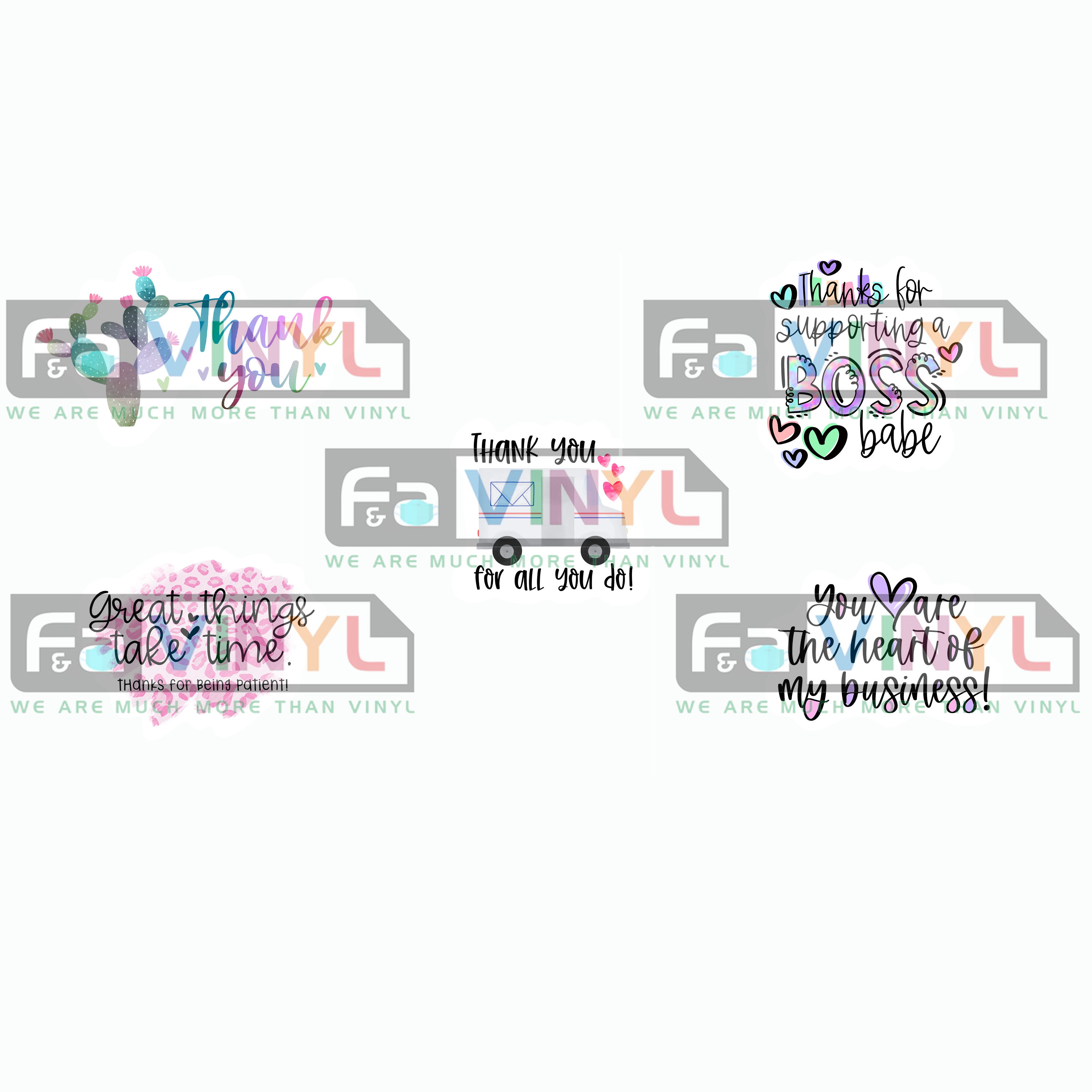 PACKAGING STICKERS – FAVINYL